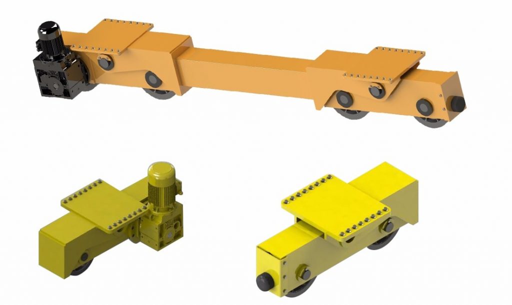 Gantry Crane Endcarriages (Bogie Type) - Özfatihler Crane